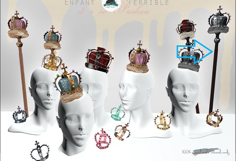 Second Life Marketplace - Enfant Terrible. Staff Snow -CBOX