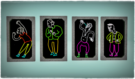 Second Life Marketplace - Animated neon GIFs (framed)