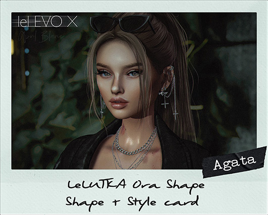 Second Life Marketplace - Agata Shape | Lelutka EVOX Ora Head 3.1