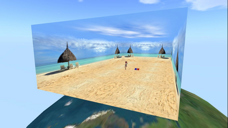 Second Life Marketplace - *KK* 2022 - Skybox 009 (Skull Cloud Beach) [MC]