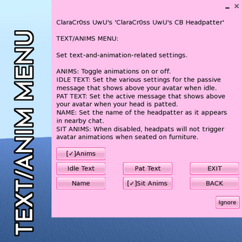 Second Life Marketplace - Ultimate Customizable Headpatter (Menu ...