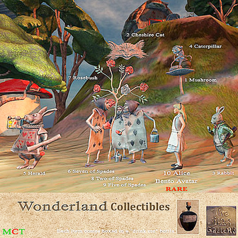 Second Life Marketplace - Wonderland Gacha 10 Alice RARE