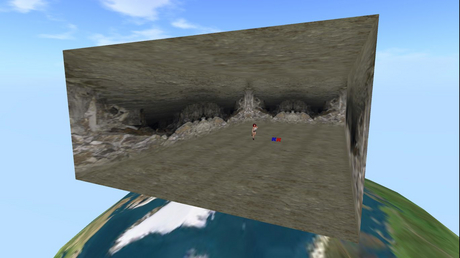 Second Life Marketplace - *KK* 2022 - Skybox 010 (Rocky Cave) [MC]
