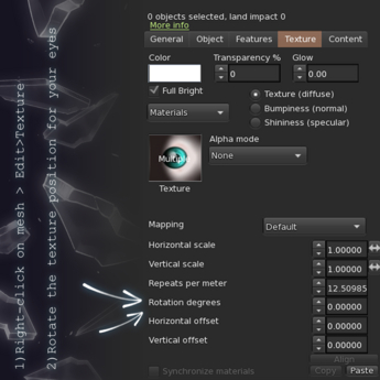 Second Life Marketplace - GLASS Albino Eyes BOM