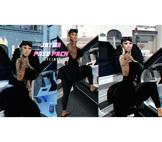 Second Life Marketplace - BRATiTUDE // Jaydaa Pose Pack Unpack.