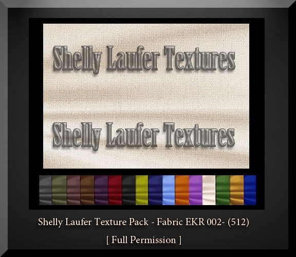 Second Life Marketplace - Shelly Laufer Texture Pack - Fabric EKR 002 ...