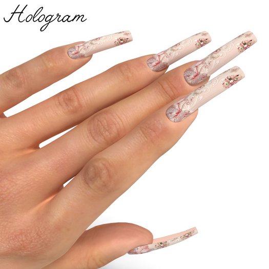 Second Life Marketplace - HOLOGRAM Wedding Long Mesh Nails Maitreya ...