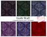 Second Life Marketplace - Goth Wall - 6 Textures Seamless - NINA and RAY NR