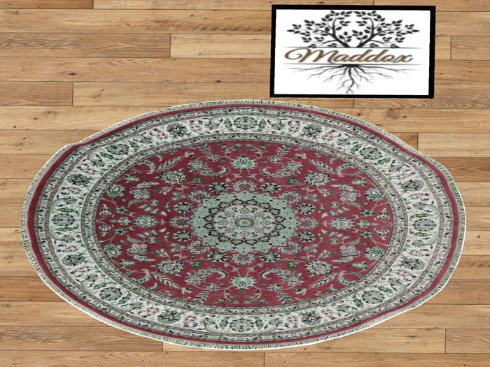 Second Life Marketplace - Maddox - Round Rug Red Persian