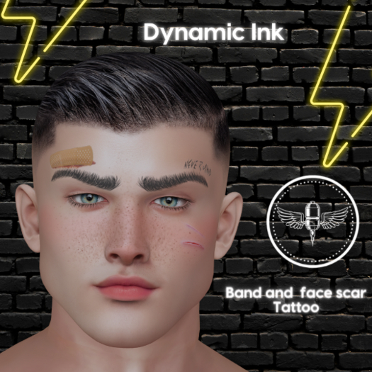 Second Life Marketplace - Dynamic Ink-Face Scar