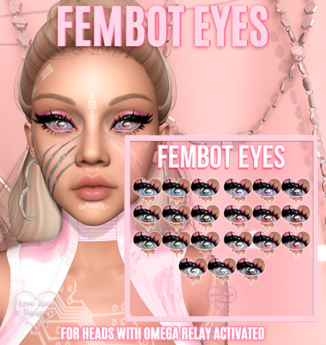 Second Life Marketplace - ::LL:: Fembot Eyes