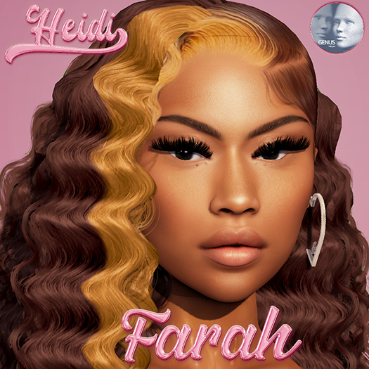 Second Life Marketplace - [HEIDI] "Farah" Skin (CHOCOLATE)