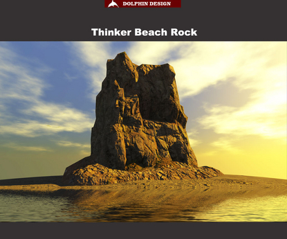 Second Life Marketplace - [Dolphin Design]Thinker Beach Rock