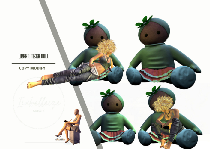 Second Life Marketplace - Doll 3 impact Copy Modify