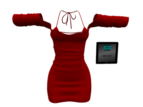 Second Life Marketplace - :TTC: - Twistys Zayal Dress - Red - ADD ME