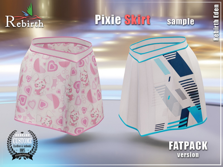 Second Life Marketplace - Pixie outfit for REBIRTH Eden body - MEGA FATPACK