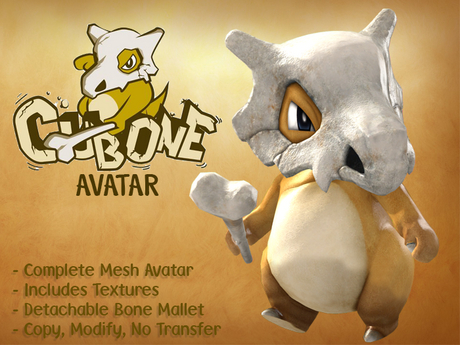 Second Life Marketplace - .:CQ:. Cubone Avatar