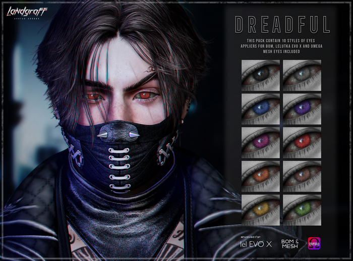 Second Life Marketplace - Landgraff - Dreadful Eyes