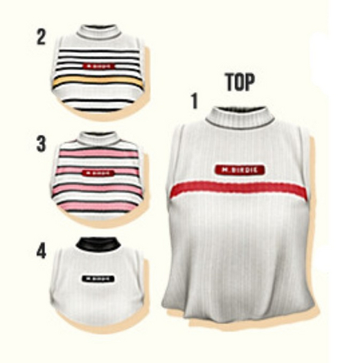 Second Life Marketplace - `M.BIRDIE / Marcia look-top1 Maitreya