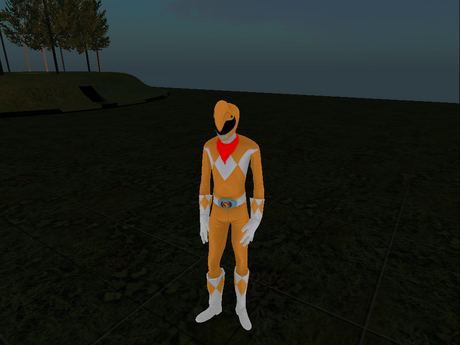 Second Life Marketplace - power rangers Skull ranger avatar