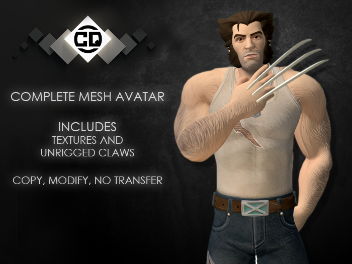 Second Life Marketplace - .:CQ:. Logan Bento Avatar