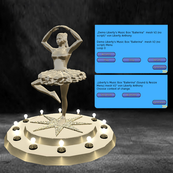 Second Life Marketplace - Liberty's Music Box "Ballerina" (Sound ...