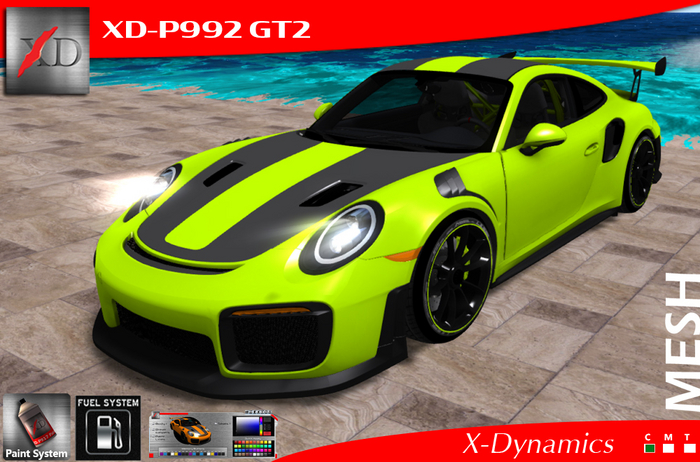 Second Life Marketplace - XD-P992 GT2 Boxed