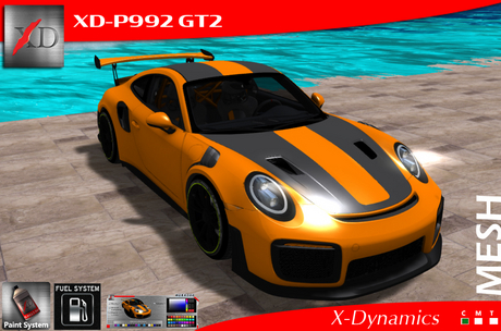 Second Life Marketplace - XD-P992 GT2 Boxed