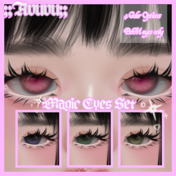 Second Life Marketplace - Magic Eyes Set (BOM)