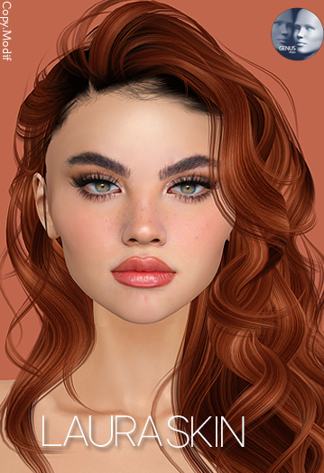 Second Life Marketplace - P.Shop - Laura skin for Genus Classic W001 -1 ...