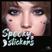 Second Life Marketplace - WarPaint* Spooky stickers [Lelutka EvoX]