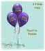 Second Life Marketplace - ~R~Deluxe Purple Happy Birthday Balloons ...