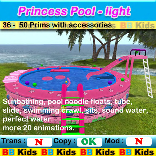 Second Life Marketplace - *BB KIDS* Princess Pool
