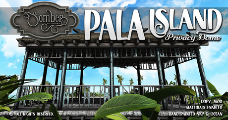Second Life Marketplace - Tropical Privacy Dome,Beach Scene Privacy ...