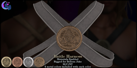 Second Life Marketplace - *NW* Battle Harness - Fatpack