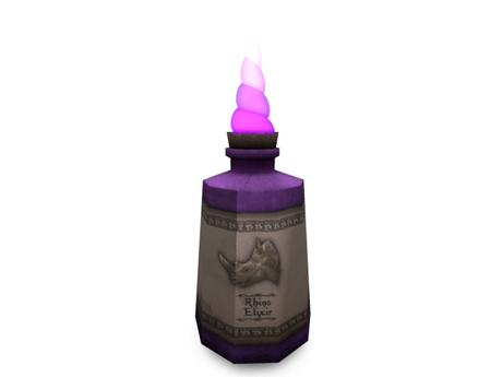 Second Life Marketplace - Rhinoceros Elixir - Decor Fantasy Potion - Purple