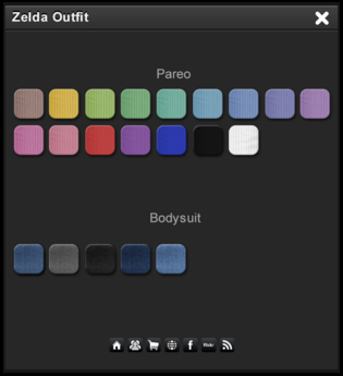 Second Life Marketplace - Gaall Zelda Outfit 16 textures Fatpack. Mix ...
