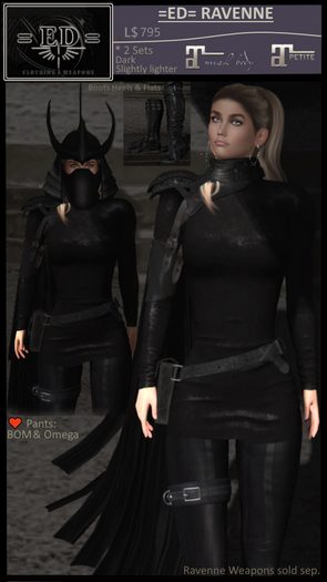 Second Life Marketplace - =ED= RAVENNE ~ [=] - (Maitreya & Lara Petite)