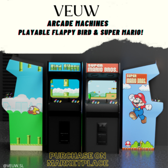 Second Life Marketplace - Veuw: Arcade Set V1