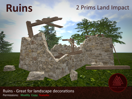 Second Life Marketplace - Ruins
