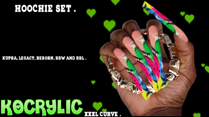 Second Life Marketplace - kocrylic. hoochie set