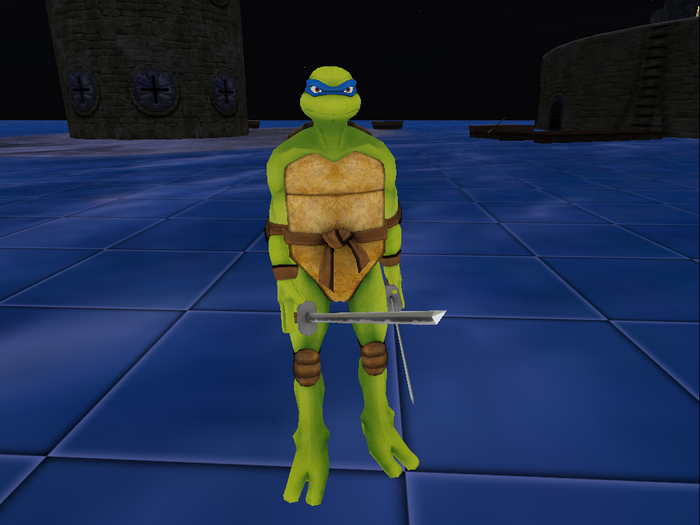 Second Life Marketplace - power rangers in space ninja turtle Leonardo ...