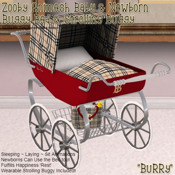 Second Life Marketplace - BURRY - Designer Zooby Animesh Baby Toddler ...