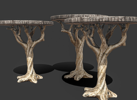 Second Life Marketplace - Art Studio.FULL PERM \\ Vintage Tree Stump ...