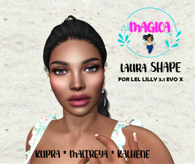 Second Life Marketplace - LAURA Shape (Lel Lilly 3.1 Cabeza) Kupra ...