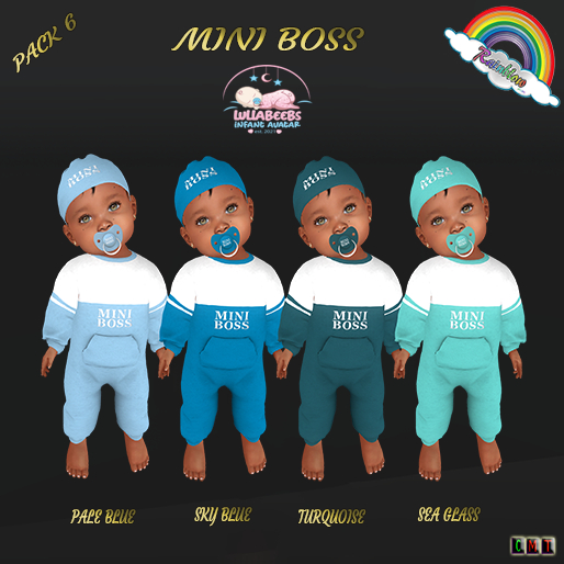 Second Life Marketplace - ((RBS)) MINI BOSS Pack 6 [Lullabeebs]