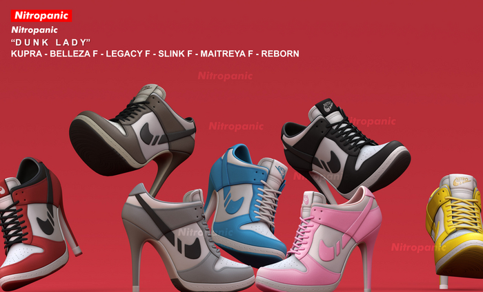 Second Life Marketplace - Nitropanic_DNK Lady (FPACK) ADD