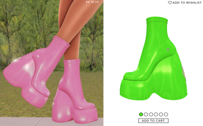 Second Life Marketplace - Havoc . Rae Platforms . Lime