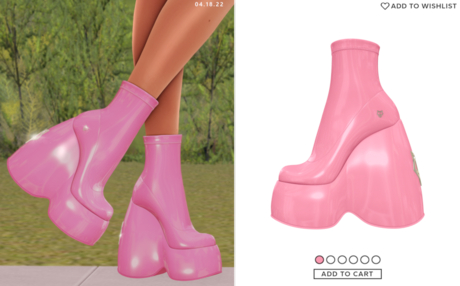 Second Life Marketplace - Havoc . Rae Platforms . Pink