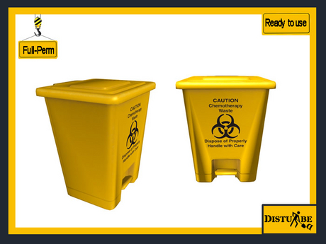 Second Life Marketplace - ::DisturbeD:: Medical Waste Trash - FULL PERM ...